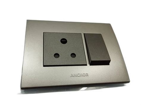 6a Anchor Rider Modular Switch Socket Combination 2m 1 Way At Rs 456