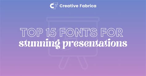 15 Best Aesthetic Fonts For Powerpoint Presentations Creative Fabrica
