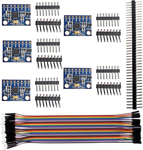 buy stemedu 5pcs mpu 6050 6dof accelerometer gyro sensor module丨gy 521