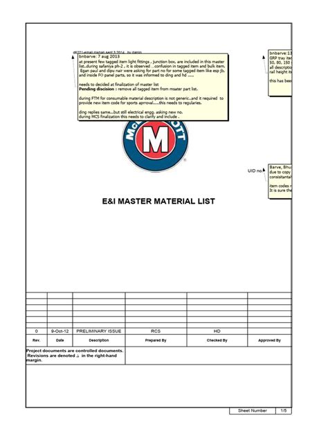 E I Master Bulk Material List Rev 2 Working Pdf Insulator Electricity Electrical