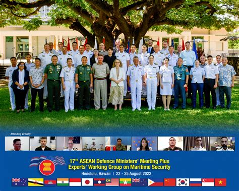 Dki Apcss Hosts The 17th Admm Plus Ewg On Maritime Security Daniel K Inouye Asia Pacific Dki Apcss Hosts The 17th Admm Plus Ewg On Maritime Security Daniel K Inouye Asia Pacific