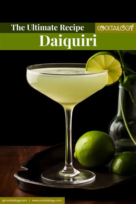 Daiquiri Easy 3 Ingredient Cocktail Classic The Ultimate Guide