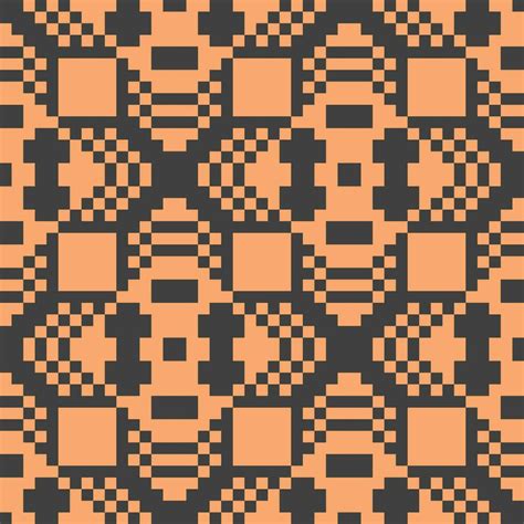 An Orange And Black Pattern With Squares 32994575 Vector Art At Vecteezy