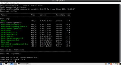 Guida Come Sviluppare In Ambito Dotnet Con Fedora Gnulinux