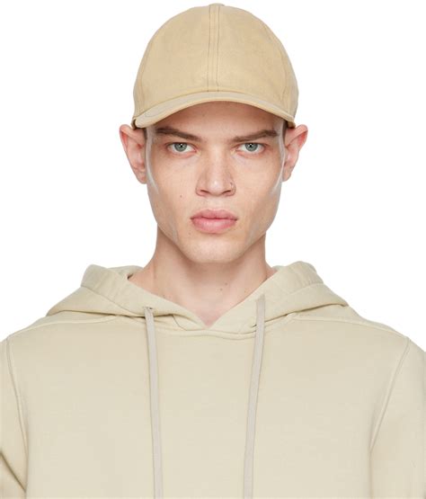 옐로우 오버다이드 포일 캡 Rick Owens Drkshdw 페칭 Fetching