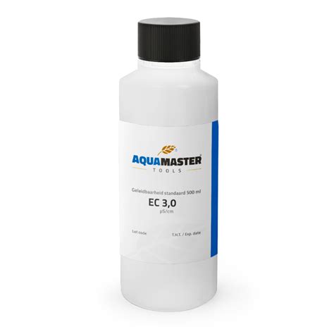 ec3 0 calibration solution 500ml aqua master tools