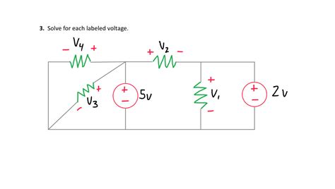 Solve For Each Labeled Voltage Chegg Com