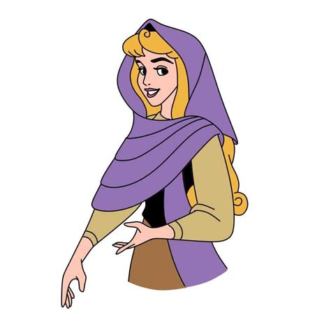 Drawing Princess Aurora