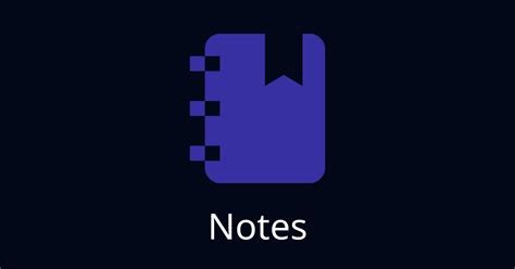 Notes
