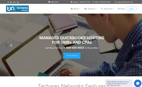 Techarex Networks Llcs Hosting Plans At Web Hosting Search