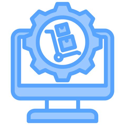Procurement Generic Blue Icon