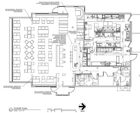 Bar Floor Plan Examples Kitchencor