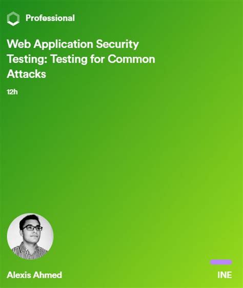 Web Application Security Testing Testing For Common Attacks Freshersgold Jobs For Freshers