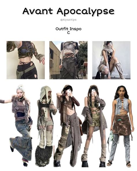 Avant Apocalypse Outfit Inspo Dystopian Fashion Apocolypse Fashion