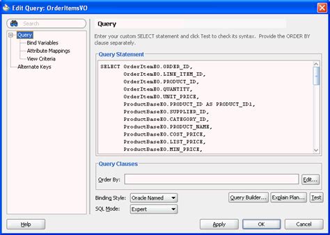 Defining Sql Queries Using View Objects Defining Sql Queries Using View Objects