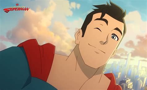 Clark Kent Goes Full Anime In Intro For My Adventures With Superman Geekfeed