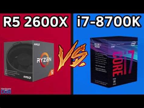 Ryzen X Vs Core I K Full Performance Comparison Youtube