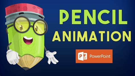 pencil intro animation effect powerpoint 2016 tutorial youtube