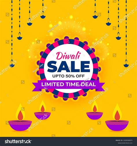 Creative Design Happy Diwali Diwali Festival Stock Vector Royalty Free 2209588975 Shutterstock