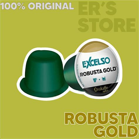 Jual Kopi Excelso Capsule Unakaffe Robusta Gold 1 Capsule Eceran Shopee Indonesia