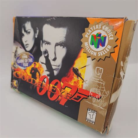 N64 Goldeneye 007 Complete In Box Players Choice D With Manu