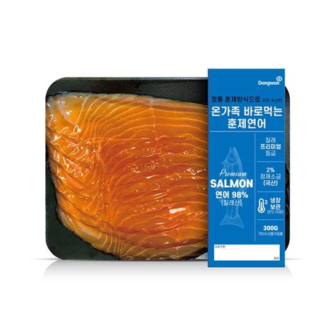 온가족 바로먹는 훈제연어 300g 홈플러스 익스프레스