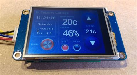 Nextion WIFI Touch Display Scargill S Tech Blog