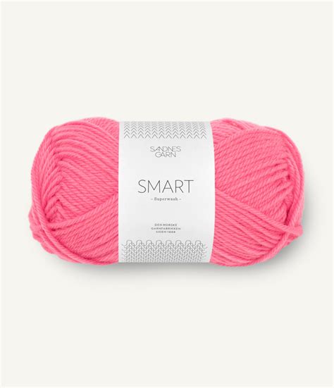 Smart Fra Sandnes Garn 4315 Bubblegum Pink Strikkemagi
