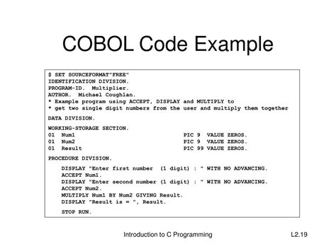 Ppt Lecture 2 Introduction To C Programming Powerpoint Presentation Free Download Id 1076224