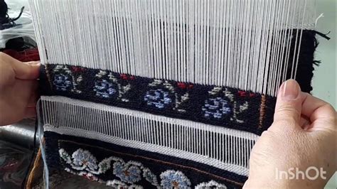 آموزش گلیم بافی با طرح جدید گلیم شیریکی پیچ ورنی سیرجان سوماک