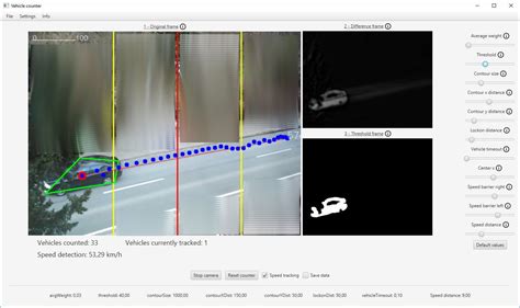 Github J O E D O Evehiclecounterjava Desktop App To Detect And Count Vehicles Using Opencv