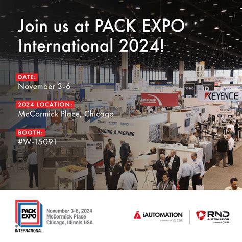 Iautomation On Linkedin W Packexpointernational Rndautomation Iautomation Packagingsolutions…