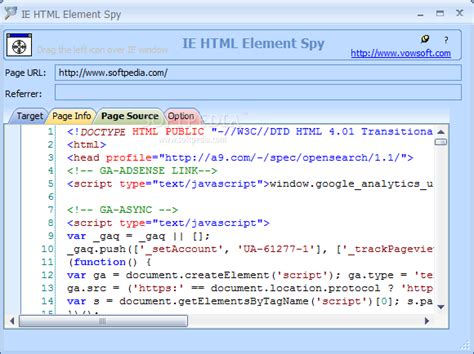 Ie Html Element Spy Download Softpedia