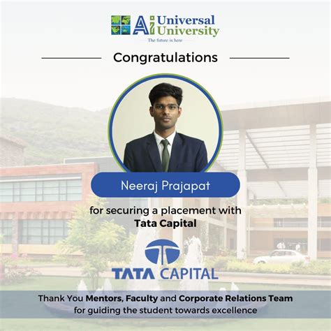 Neeraj Prajapat On Linkedin Universalbusinessschool Mba Pgdm