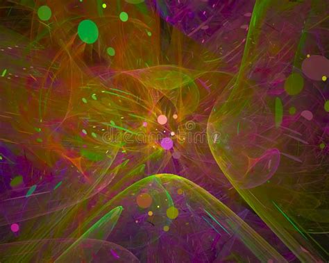 Abstract Fractal Flow Effect Dream Wave Disco Fantasy Curve Surreal