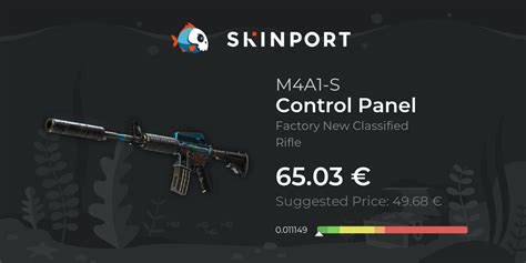 M4a1 S Control Panel Factory New Counter Strike 2 Skinport