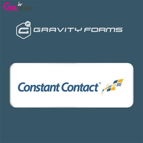 Gravity Forms Constant Contact Addon Gplrockcom