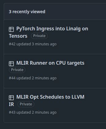 RFC Create A GitHub Project For MLIR MLIR LLVM Discussion Forums