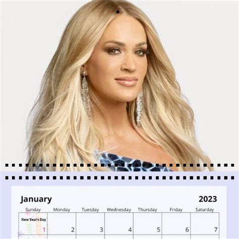 2023 Hot Women Wall Calendar Etsy
