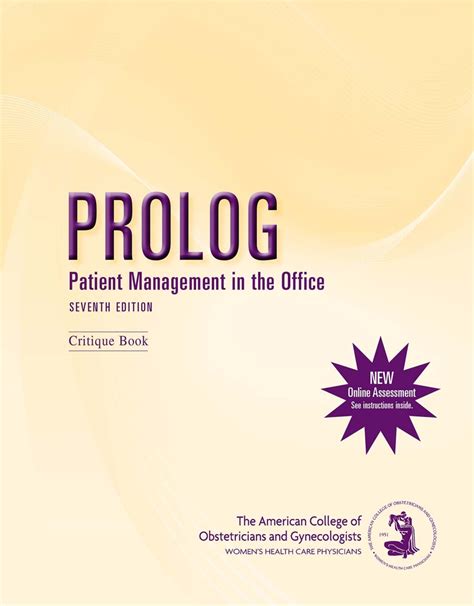 Prolog Patient Management In Office By American College Of