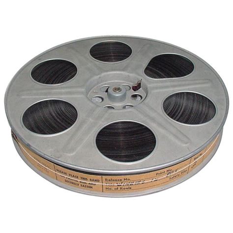 Circa Mid 20th Century 35mm Movie Reel With Sound Track Motion Picture