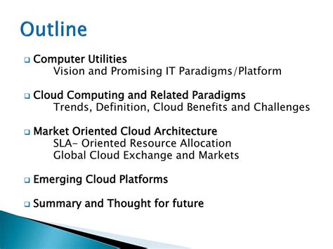 Ppt Market Oriented Cloud Computing Powerpoint Presentation Free