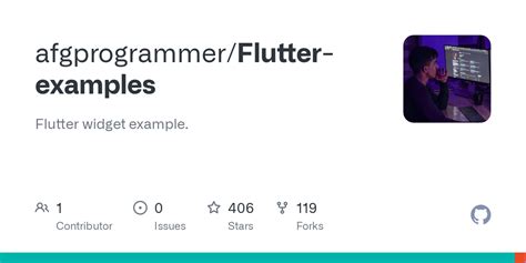 flutter examples main dart at master · afgprogrammer flutter examples · github