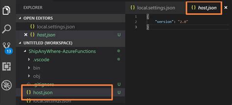 Application Host File Host Json Serverless Integration Design