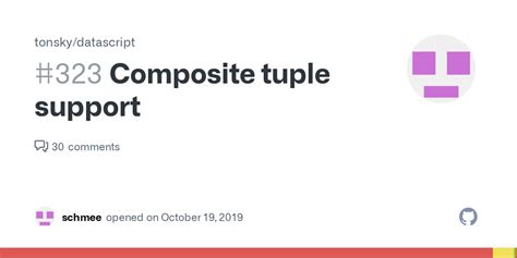 composite tuple support · issue 323 · tonsky datascript · github