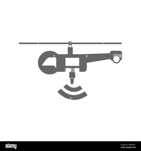 Helicopter Detection Icon Common Graphic Resources Vector