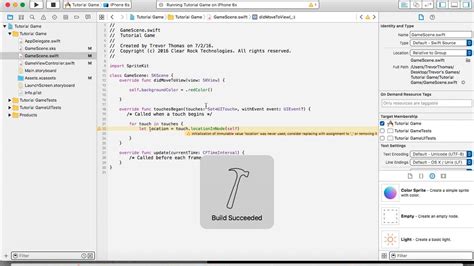 set a background color with xcode and swift youtube