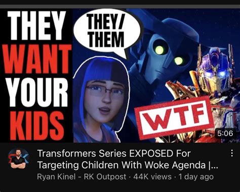For Fuck Sakes They Are Going After Transformers Also This Episode Has Been Around Since