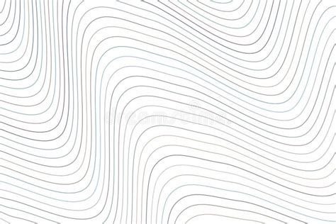 Abstract Line Curve And Wave Geometric Pattern Design Concept Texture And Effect Stock Vector