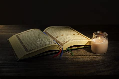 The Qur An The Holy Book Of Islam Worship Month Of Ramadan Reading The Scriptures By Using A